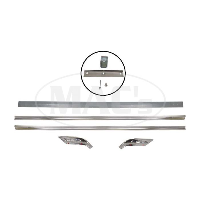 1957 ford fairlane chrome trim store