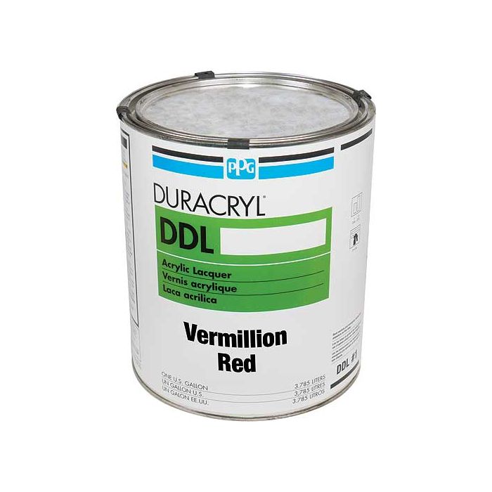 Model A Ford Paint - Acrylic Lacquer - Vermillion Red - Gallon
