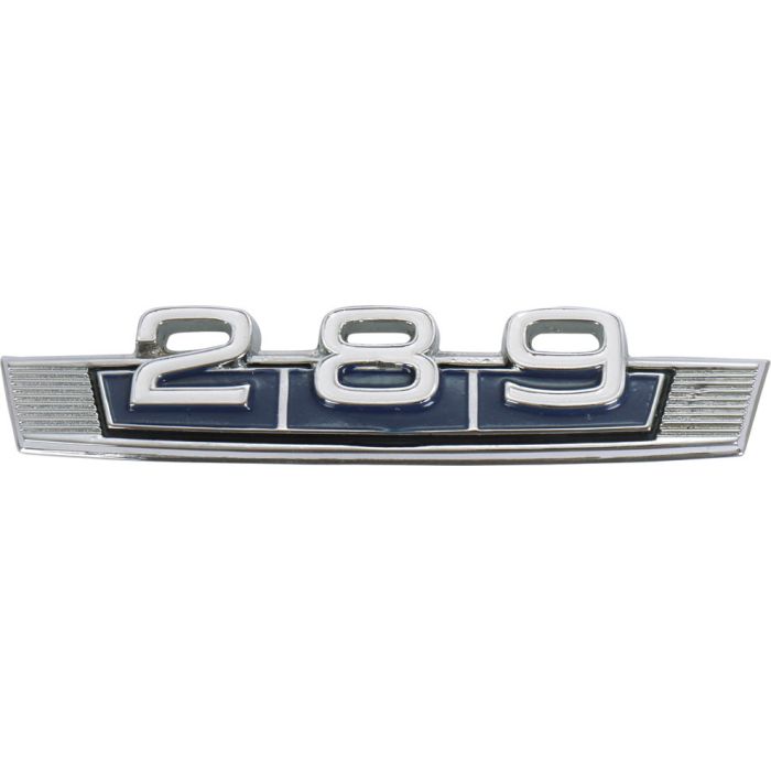 Eckler's '289' Fender Emblem-dk Blue | Ford | Falcon | Comet Fairlane ...