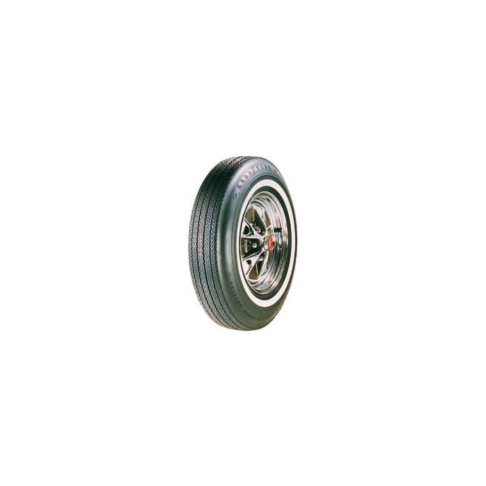 Goodyear 1965-1970 Mustang 695 x 14' Power Cushion Tire with Dual Red ...